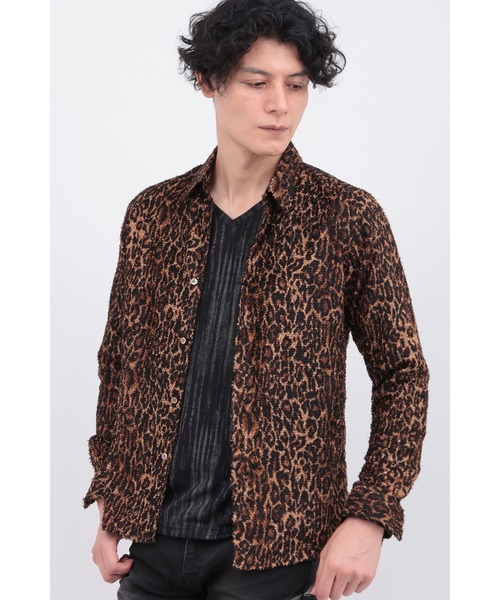 TORNADO MART（トルネードマート） シャツ インディアンカットJQレオパードシャツ メンズ : ZOZOTOWN Yahoo!店 - 通販 - Yahoo!ショッピング