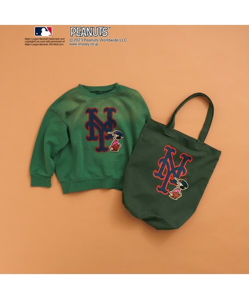 MLB トレーナー MLB×PEANUTS BIG LOGO SWEAT キッズ 子供服 男の子 女の子 : ZOZOTOWN Yahoo!店 ...