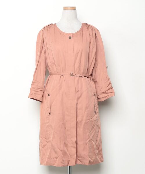 Simplicite 「Simplicite」 ノーカラーコート - ピンク レディース : ZOZOTOWN Yahoo!店 - 通販 - Yahoo!ショッピング