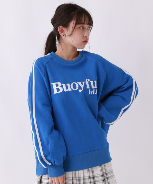 repipi armario 「repipi armario」 「KIDS」スウェットカットソー LARGE ブルー キッズ ...