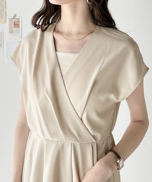 Yahoo!オークション - 「classicalelf」 ノースリーブワンピース SMALL...