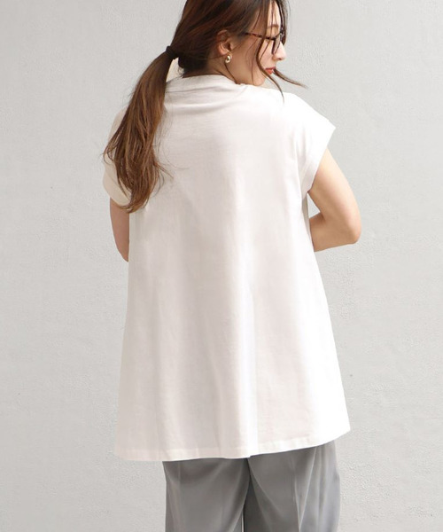 e-zakkamania stores tシャツ Tシャツ フレアAライン チュニックカットソー レディース : ZOZOTOWN Yahoo!店 - 通販 - Yahoo!ショッピング