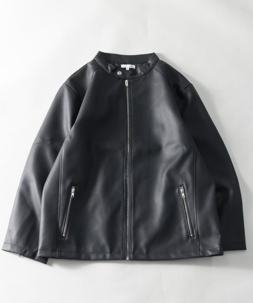 NYLAUS 「NYLAUS」 ジップアップブルゾン 4L ブラック メンズ : ZOZOTOWN Yahoo!店 - 通販 - Yahoo!ショッピング