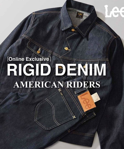 Lee（リー） ジーンズ Lee/リー「公式EC即完売リジッド/ノンウォッシュ