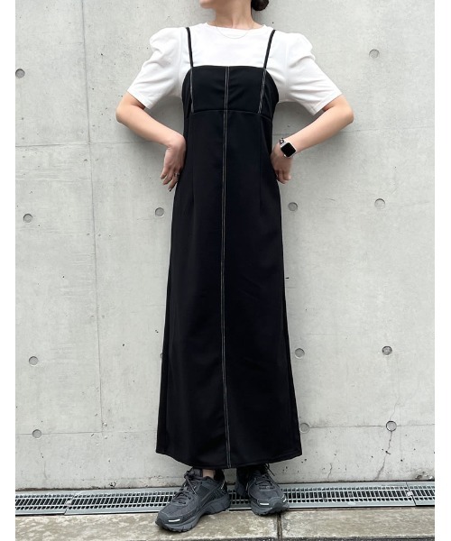 Re:EDIT 「Re:EDIT」 キャミソールワンピース MEDIUM チャコールグレー レディース : ZOZOTOWN Yahoo!店 - 通販 - Yahoo!ショッピング