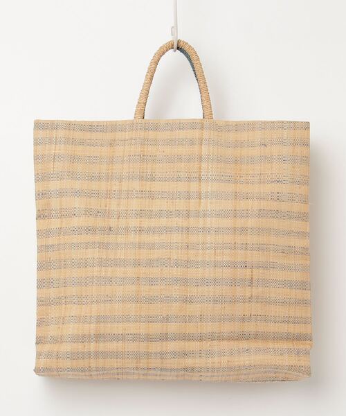 agnes b. 「agnes b.」 ボーダー柄トートバッグ - ベージュ レディース : ZOZOTOWN Yahoo!店 - 通販 - Yahoo!ショッピング