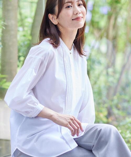 Reflect（リフレクト） ブラウス シャツ 「程よいゆとり感／体型カバー