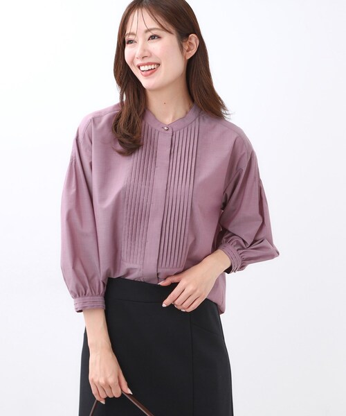 Reflect（リフレクト） ブラウス シャツ 「程よいゆとり感／体型カバー
