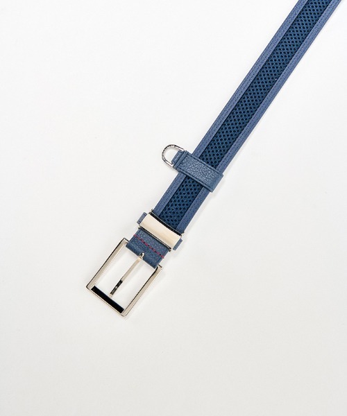 Munsingwear（マンシングウェア） ベルト ロゴパンチング 通気ベルト