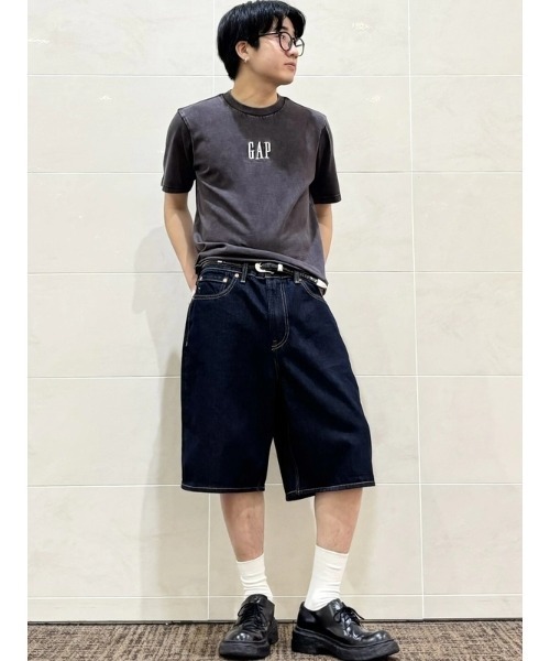 GAP tシャツ ヘビーウェイト リラックス GAPロゴTシャツ メンズ レディース : ZOZOTOWN Yahoo!店 - 通販 - Yahoo!ショッピング