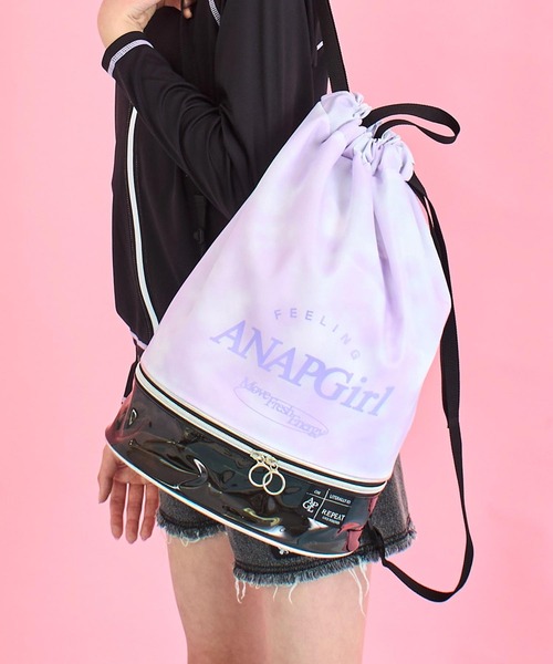 ANAP GiRL ロゴ ボンザック : ZOZOTOWN Yahoo!店 - 通販 - Yahoo!ショッピング