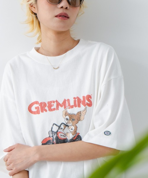 DISCUS tシャツ 「DISCUS/ディスカス×Warner/ワーナー」ラフィックプリント半袖Tシャツ グレムリン レディース : ZOZOTOWN Yahoo!店 - 通販 ...