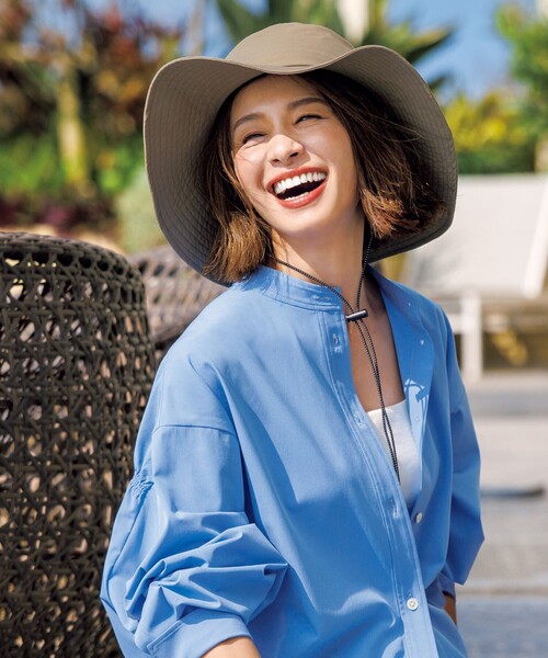 UNFILO 帽子 ハット 「撥水/UVケア」FINE MOVE ワイドブリム レディース : ZOZOTOWN Yahoo!店 - 通販 - Yahoo!ショッピング