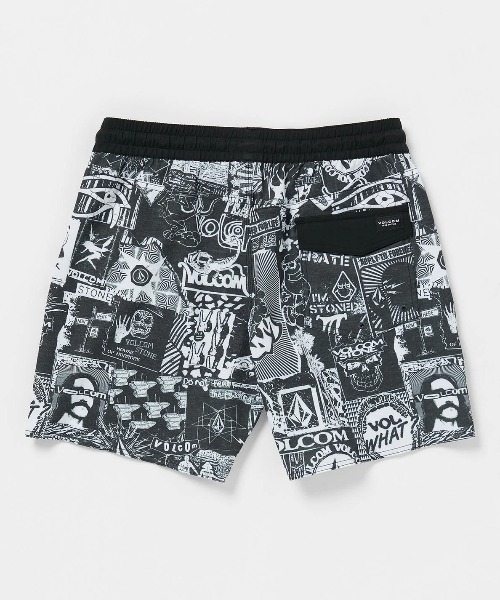 VOLCOM 水着 「VOLCOM/ボルコム」Refute Stoney Trunks/総柄ウエストゴムストレッチサーフトランクス・ボードショーツ・バギーショーツ( : ZOZOTOWN ...