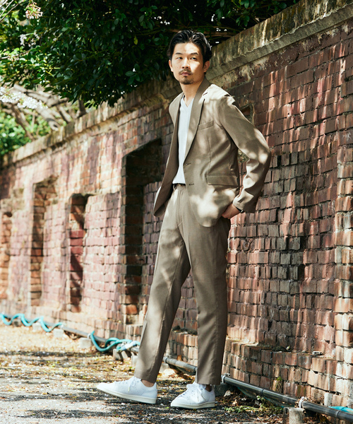 417 EDIFICE（フォーワンセブンエディフィス） セットアップ MEDIUM カーキ メンズ : ZOZOTOWN Yahoo!店 - 通販 - Yahoo!ショッピング