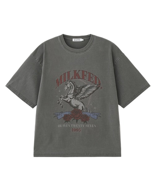 MILKFED. tシャツ PEGASUS VINTAGE STYLE WIDE S/S TEE レディース : ZOZOTOWN Yahoo!店 - 通販 - Yahoo!ショッピング
