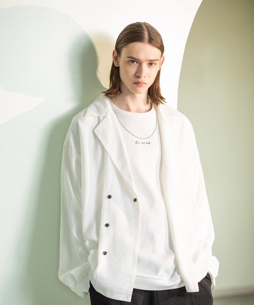 JUNRED 「JUNRED」 長袖シャツ S ホワイト メンズ : ZOZOTOWN Yahoo!店 - 通販 - Yahoo!ショッピング