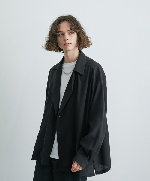 Yahoo!オークション - 「JUNRED」 長袖シャツ S ホワイト メンズ