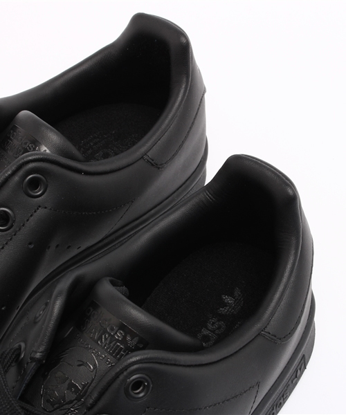 adidas（アディダス） スニーカー STAN SMITH スタンスミス M20327 BK/BK/BK メンズ レディース ...