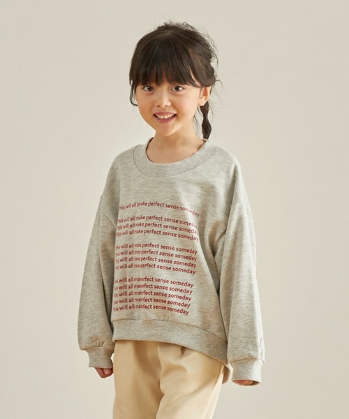 undeny. トレーナー undeny/アンディニー LOGO プルオーバー キッズ 子供服 男の子 女の子 : ZOZOTOWN ...