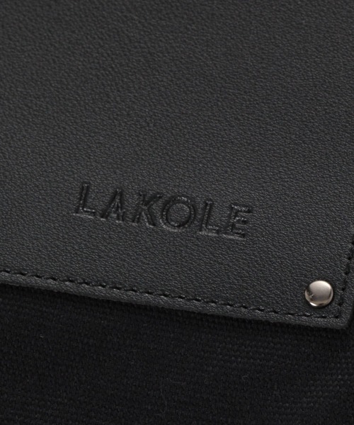 LAKOLE トートバッグ フェイクレザーポケットキャンバストートバッグ / 177716 メンズ : ZOZOTOWN Yahoo!店 - 通販 - Yahoo!ショッピング