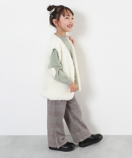 devirock パンツ RICH WARM 裏シャギープリント フレアパンツ キッズ 子供服 女の子 : ZOZOTOWN Yahoo!店 - 通販 - Yahoo!ショッピング