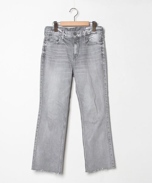 「upperhights」 ダメージ加工デニムパンツ 24 グレー レディース : 87381421 : ZOZOTOWN Yahoo!店 - 通販 - Yahoo!ショッピング