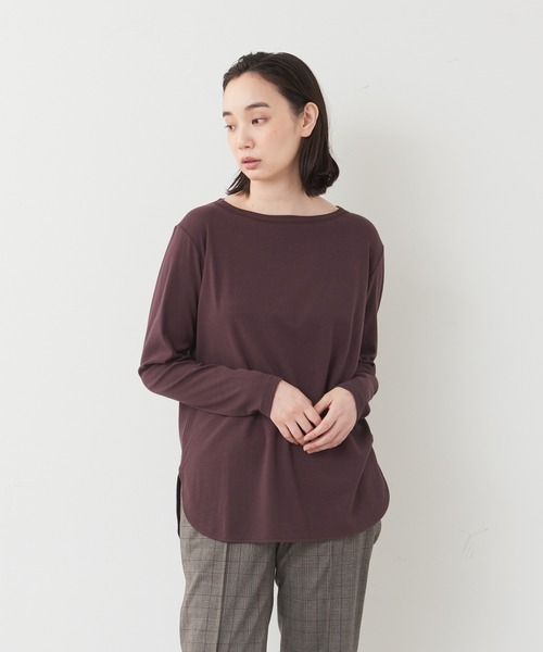 collex tシャツ Tシャツ 「新色登場」ウール混 リラックスロングスリーブプルオーバー レディース : ZOZOTOWN Yahoo!店 - 通販 - Yahoo!ショッピング