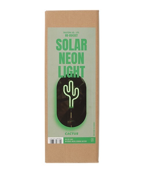 DULTON（ダルトン） 照明 SOLAR NEON LIGHT/ ソーラー ネオン ライト : ZOZOTOWN Yahoo!店 - 通販 ...