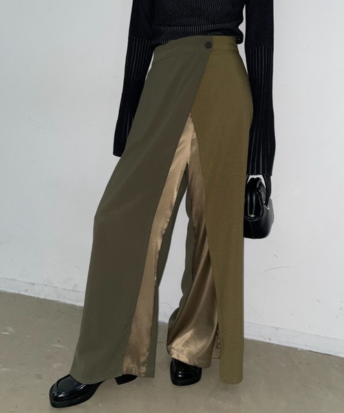 AIC. 「AIC.」 パンツ FREE カーキ レディース : ZOZOTOWN Yahoo!店 - 通販 - Yahoo!ショッピング