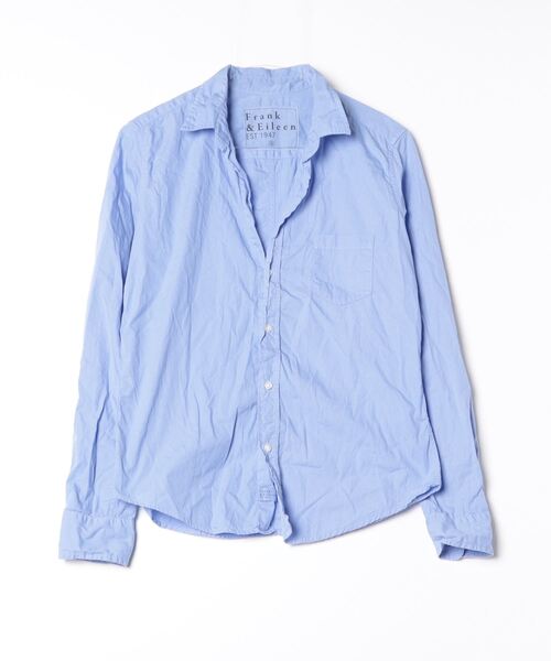 Frank&Eileen 「Frank&Eileen」 半袖シャツ S ブルー メンズ : ZOZOTOWN Yahoo!店 - 通販 - Yahoo!ショッピング