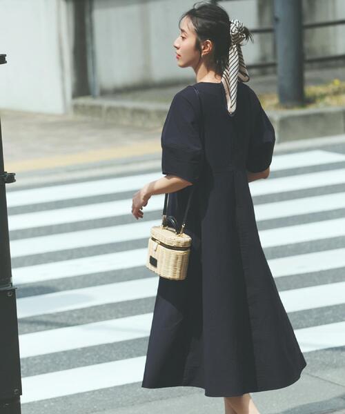 OPAQUE.CLIP（オペークドットクリップ） 半袖ワンピース 40 ブラック レディース : ZOZOTOWN Yahoo!店 - 通販 - Yahoo!ショッピング