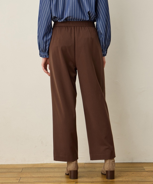 LE SOUK HOLIDAY（ルスークホリデー） パンツ 裏起毛ストレッチタック