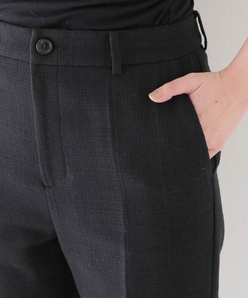 Yahoo!オークション - 「Plage」 ブーツカットパンツ 36 ホワイト レデ...