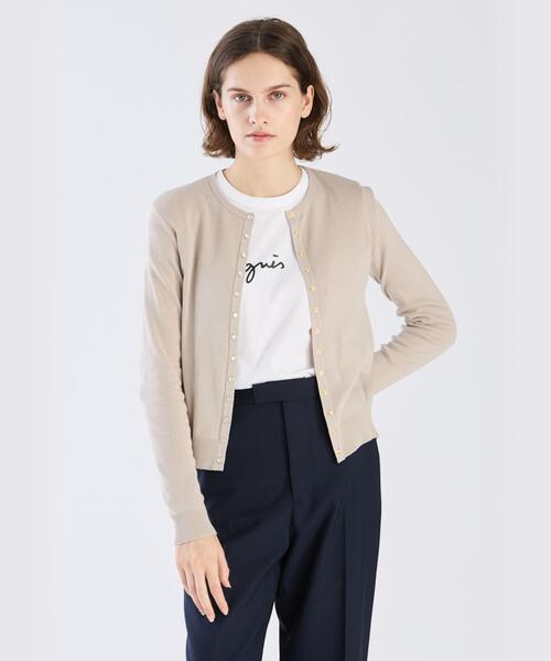 カーディガン J155 CARDIGAN コットンニットカーディガン レディース : 85760424 : ZOZOTOWN Yahoo!店 ...