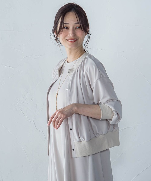 LAUTREAMONT（ロートレアモン） カーディガン 「WEB限定」ひやさらシワ