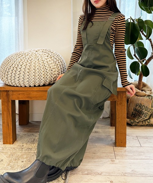 「PRIVATE BEACH」 「.WORKS」サロペットスカート FREE カーキオリーブ レディース : ZOZOTOWN Yahoo!店 ...