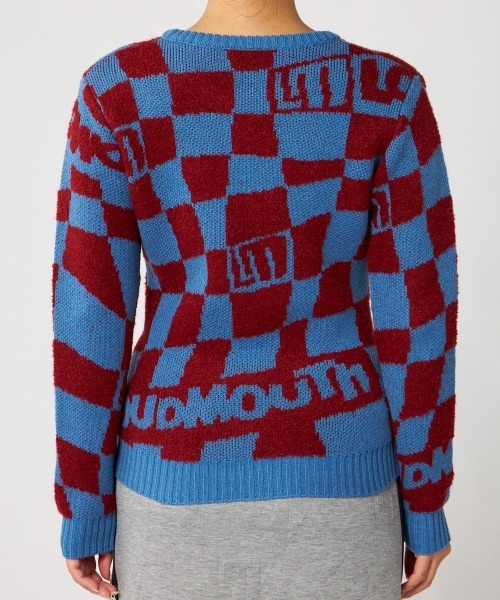 ニット セーター LOUDMOUTH/ラウドマウス ゴルフウェア ブランド ロゴ