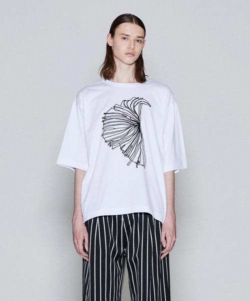 SHAREEF 「SHAREEF」 半袖Tシャツ 2 ホワイト メンズ : ZOZOTOWN Yahoo!店 - 通販 - Yahoo!ショッピング