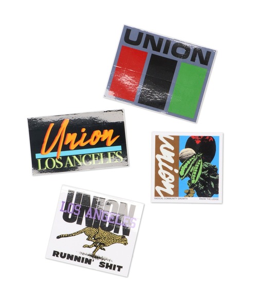UNION（ファッション） ステッカー UNION TOKYO STICKER PACK 5 ユニオントーキョー : ZOZOTOWN ...