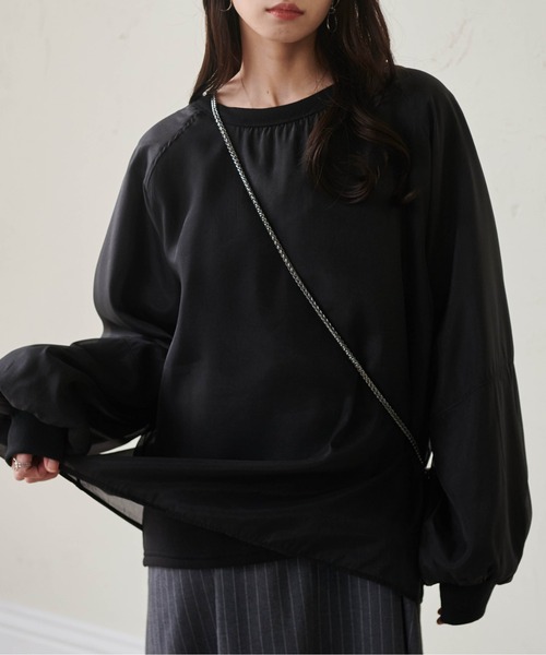 RANAN 「RANAN」 スウェットカットソー M ブラック レディース : ZOZOTOWN Yahoo!店 - 通販 - Yahoo!ショッピング