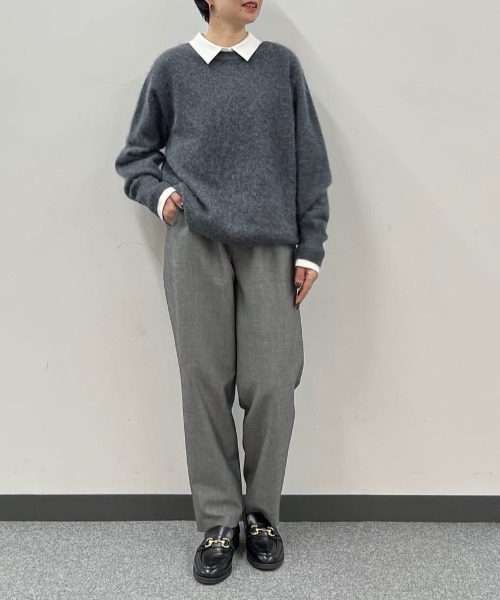 human woman（ヒューマンウーマン） ニット セーター ウールファー