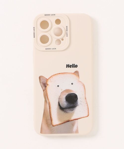 BURNER スマホケース 「OKUOKU 0909」iPhoneケース デザイン 犬 ドッグ 食パン oku-iphonecase ...