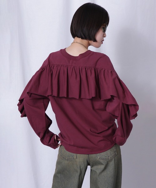 ROSE BUD tシャツ Tシャツ バックフリルカットソー レディース : ZOZOTOWN Yahoo!店 - 通販 - Yahoo!ショッピング