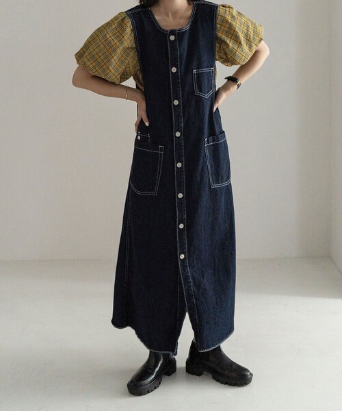 Yahoo!オークション - 「FREAK'S STORE」 「SOMETHING」サロペットスカ...