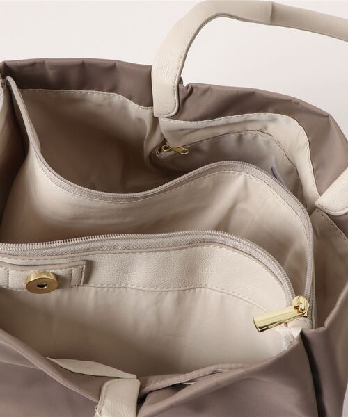 and it_ ショルダーバッグ バッグ 「Legato Largo」撥水微光沢ナイロン PC収納トート レディース メンズ ...