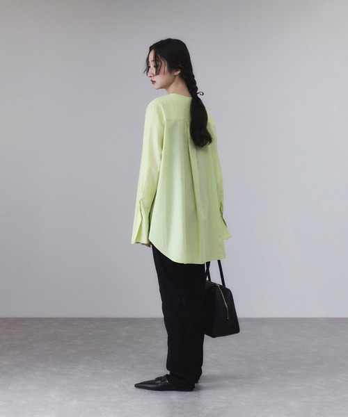 ADAM ET ROPE'（アダムエロペ） ブラウス シャツ 「サステナブル