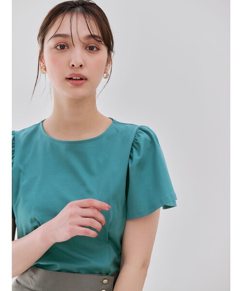 ANY SIS（エニィスィス） tシャツ 「接触冷感」美人 フリルスリーブ カットソー レディース : ZOZOTOWN Yahoo!店 ...