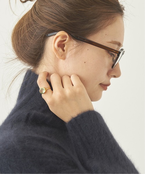 Yahoo!オークション - 「Plage」 リング 10号 グリーン レディース