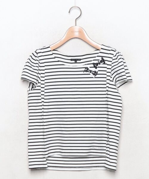 TO BE CHIC 「TO CHIC」 半袖カットソー 40 ホワイト レディース : ZOZOTOWN Yahoo!店 - 通販 - Yahoo!ショッピング